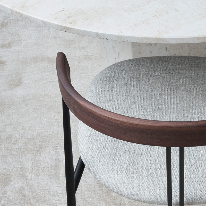 Violin Dining Chair - Seat Upholstered | Olson & Baker