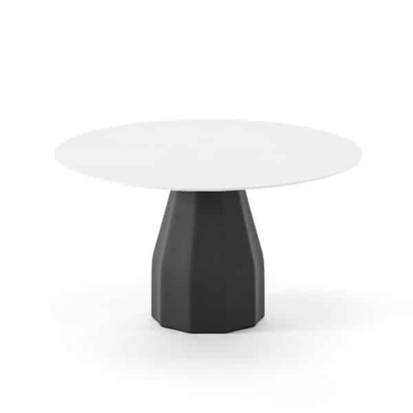 Viccarbe Burin Round Pedestal Dining Table | Olson & Baker