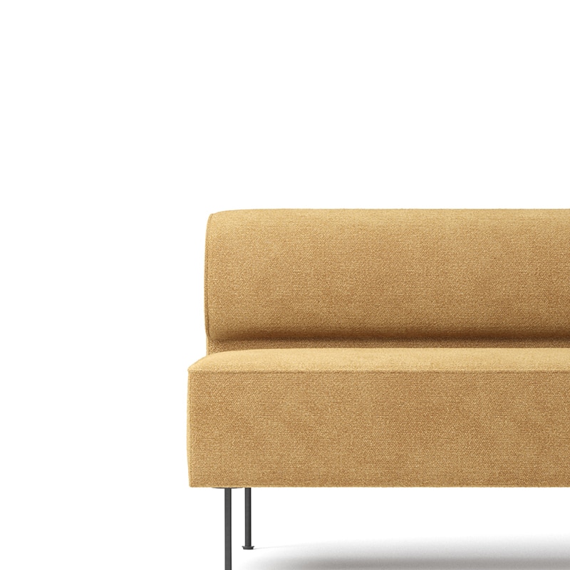 Audo Copenhagen Eave Dining Banquet Sofa Three Seater | Olson & Baker