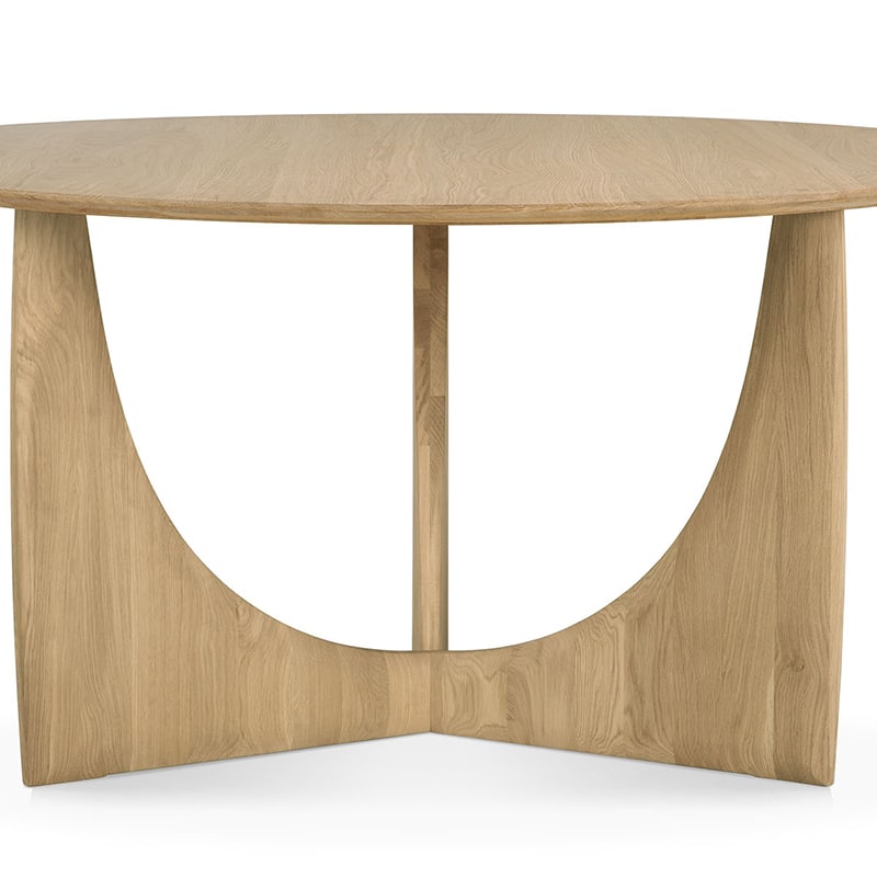 Ethnicraft Geometric Dining Table Round | Olson & Baker