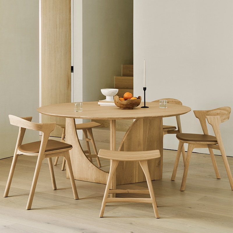 Ethnicraft Geometric Dining Table Round | Olson & Baker