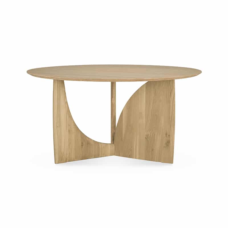 Ethnicraft Geometric Dining Table Round | Olson & Baker