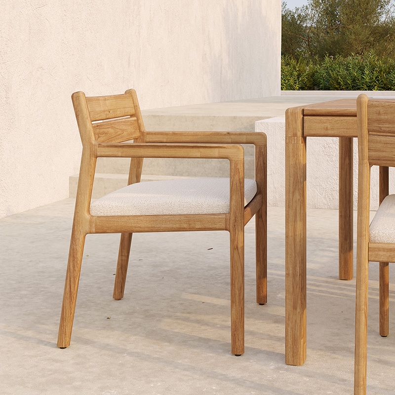 Ethnicraft Jack Dining Chair Outdoor | Olson & Baker