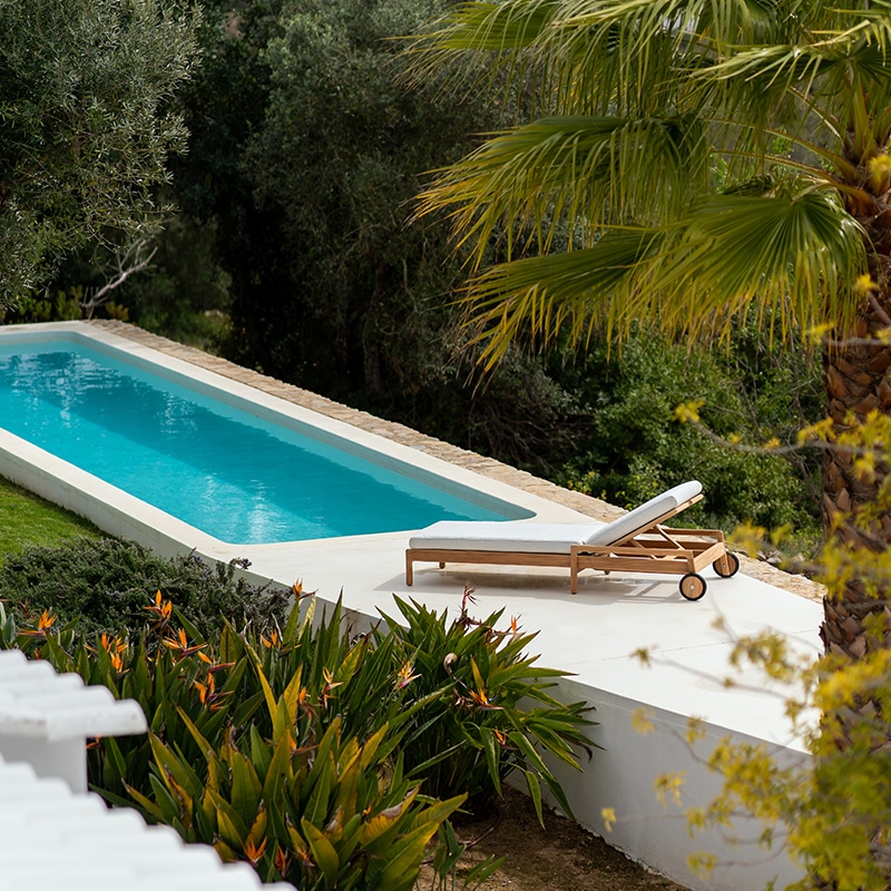 Ethnicraft Jack Sun Lounger Outdoor | Olson & Baker