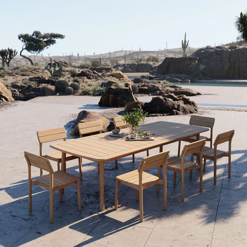 Case Furniture Tanso Outdoor Table | Olson & Baker