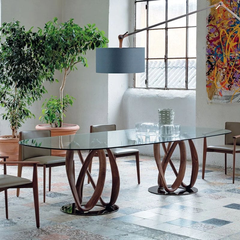Porada Infinity Dining Table | Luxury Italian Tables | Olson & Baker